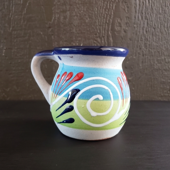 Dining | Vintage Jarrito De Barro Mexico Clay Folk Art Pottery Cup ...